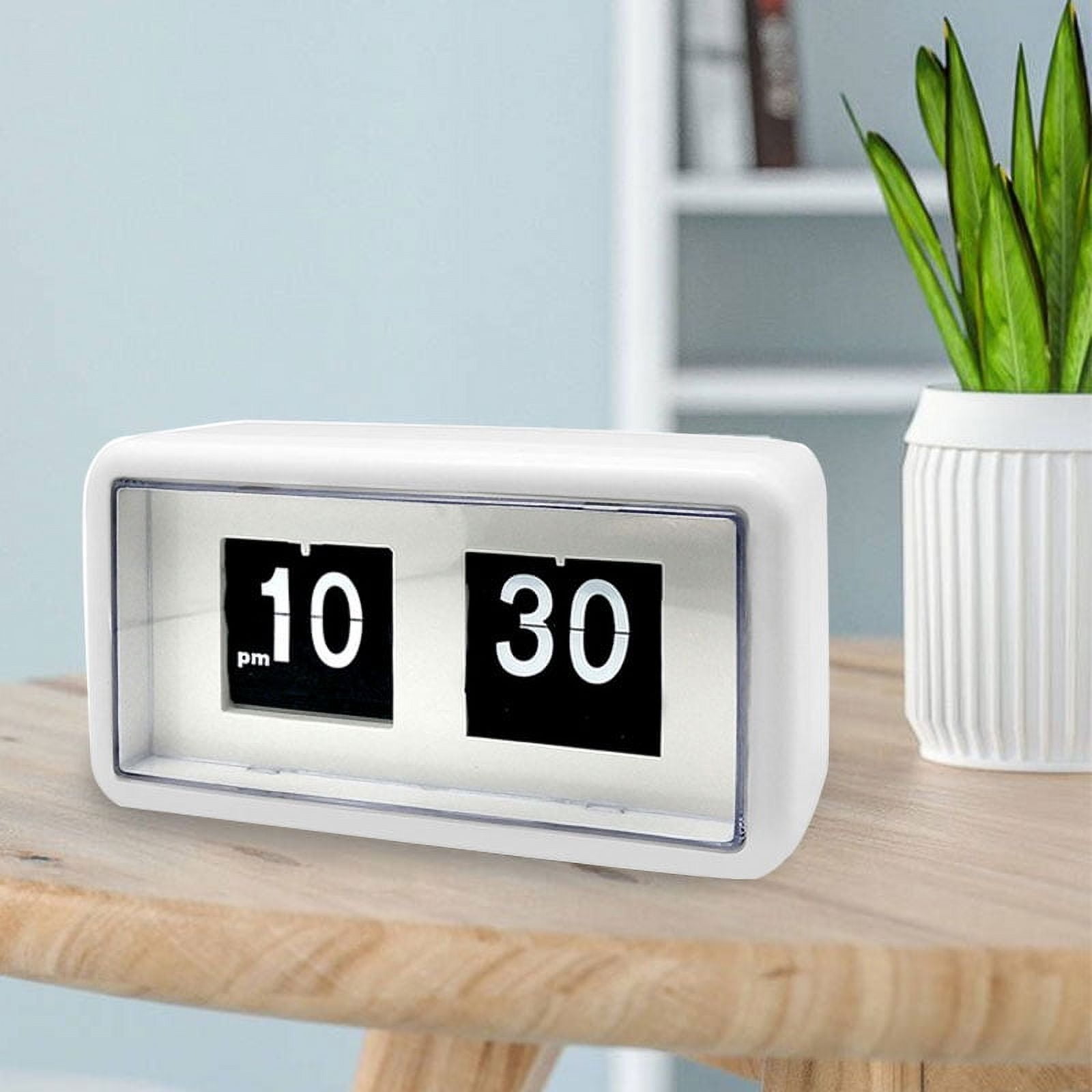 Auto Flip Clock Large Display Mute Flip Down Clock Table Clock,Flip ...