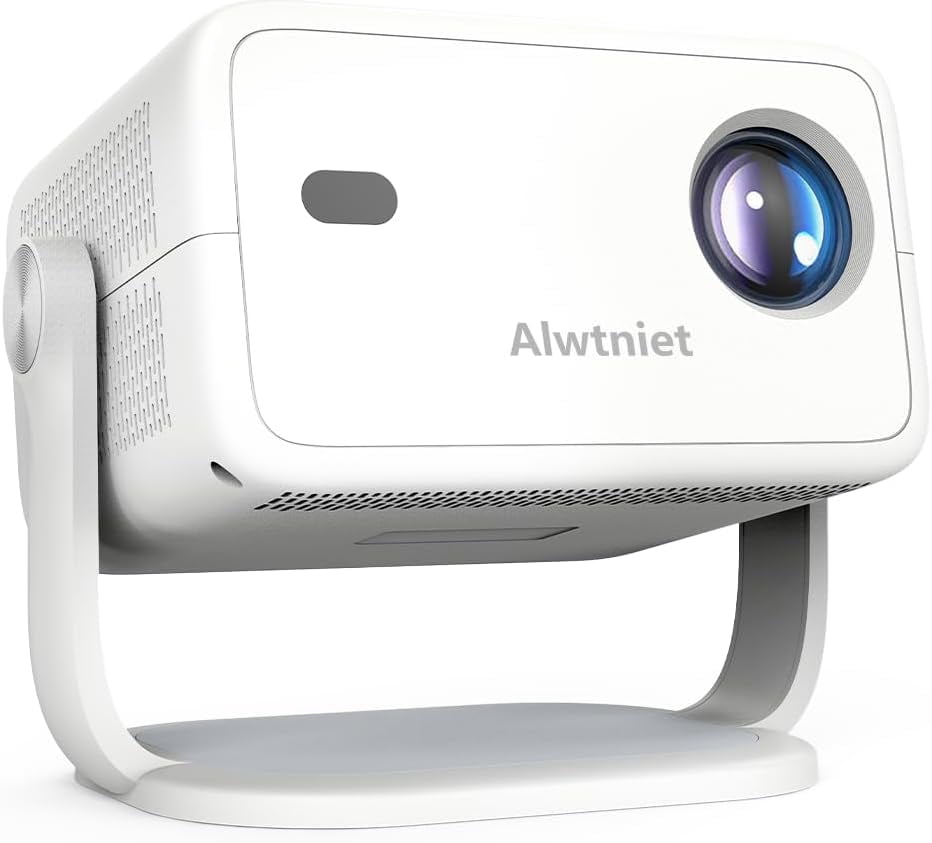 Auto Focus] Smart Projector with Wifi and Bluetooth, Mini Projector 4K ...