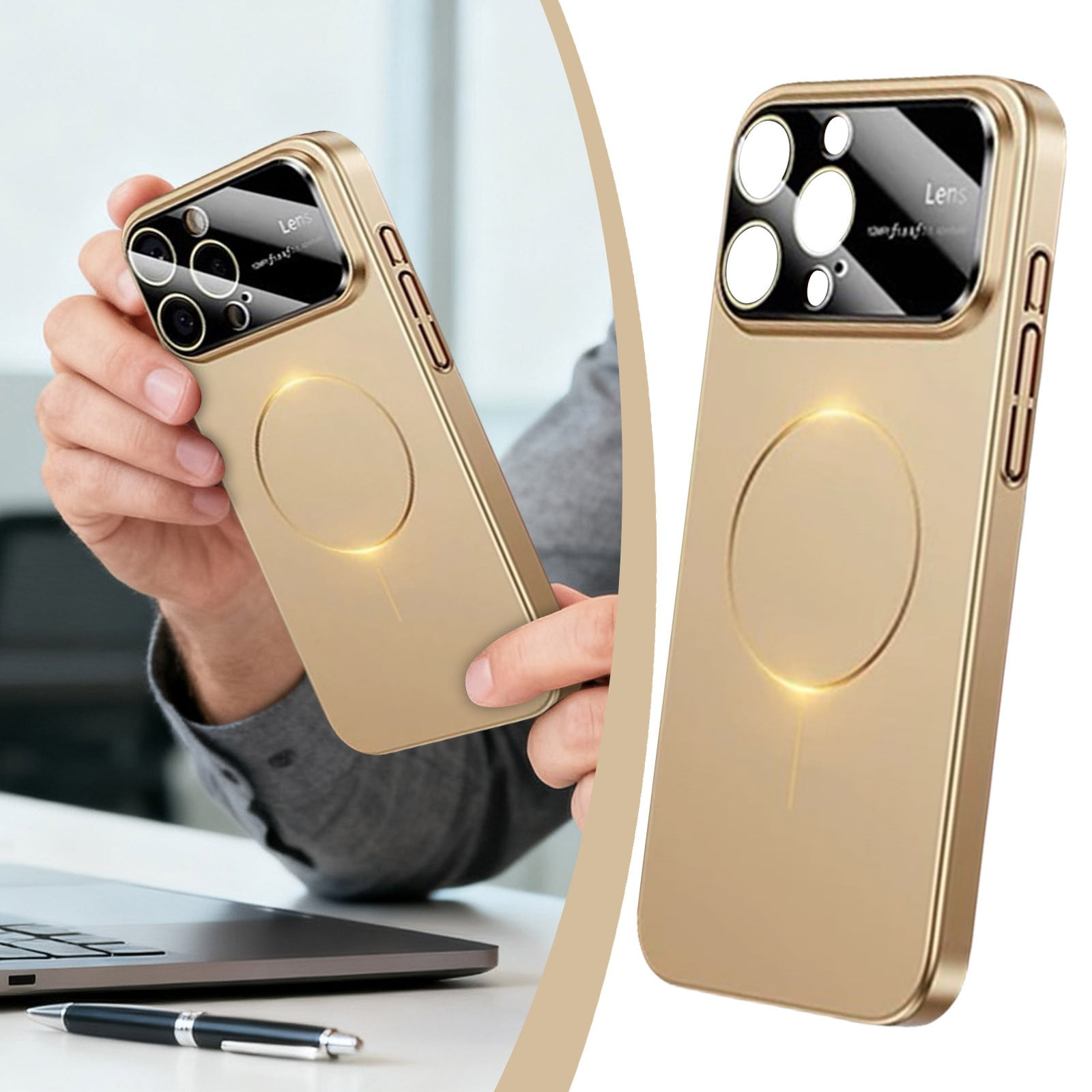 Auto Fucos Designed For 16 Pro Max Compatible With Drop& Lens Large ...