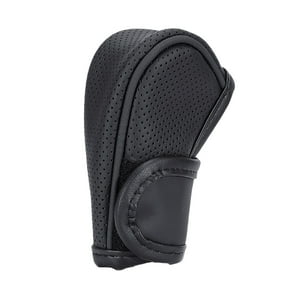 Universal Leather Gear Stick Cover Manual Gear Shifter Gaiter Red ...