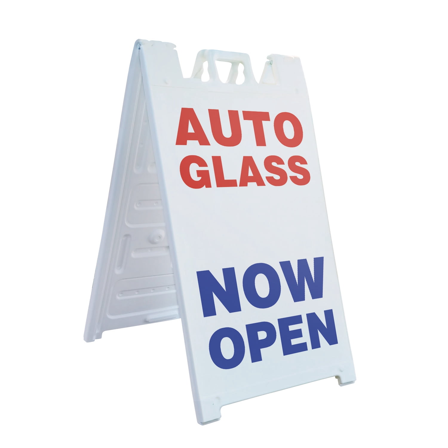 Auto Glass Now Open 24" x 36" Double Sided A-Frame Sidewalk Sign ...