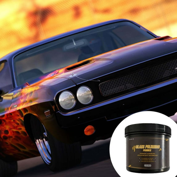 Auto Glass Polishing Powder Oil Film Remover, Windshield Deep Cleaning ...
