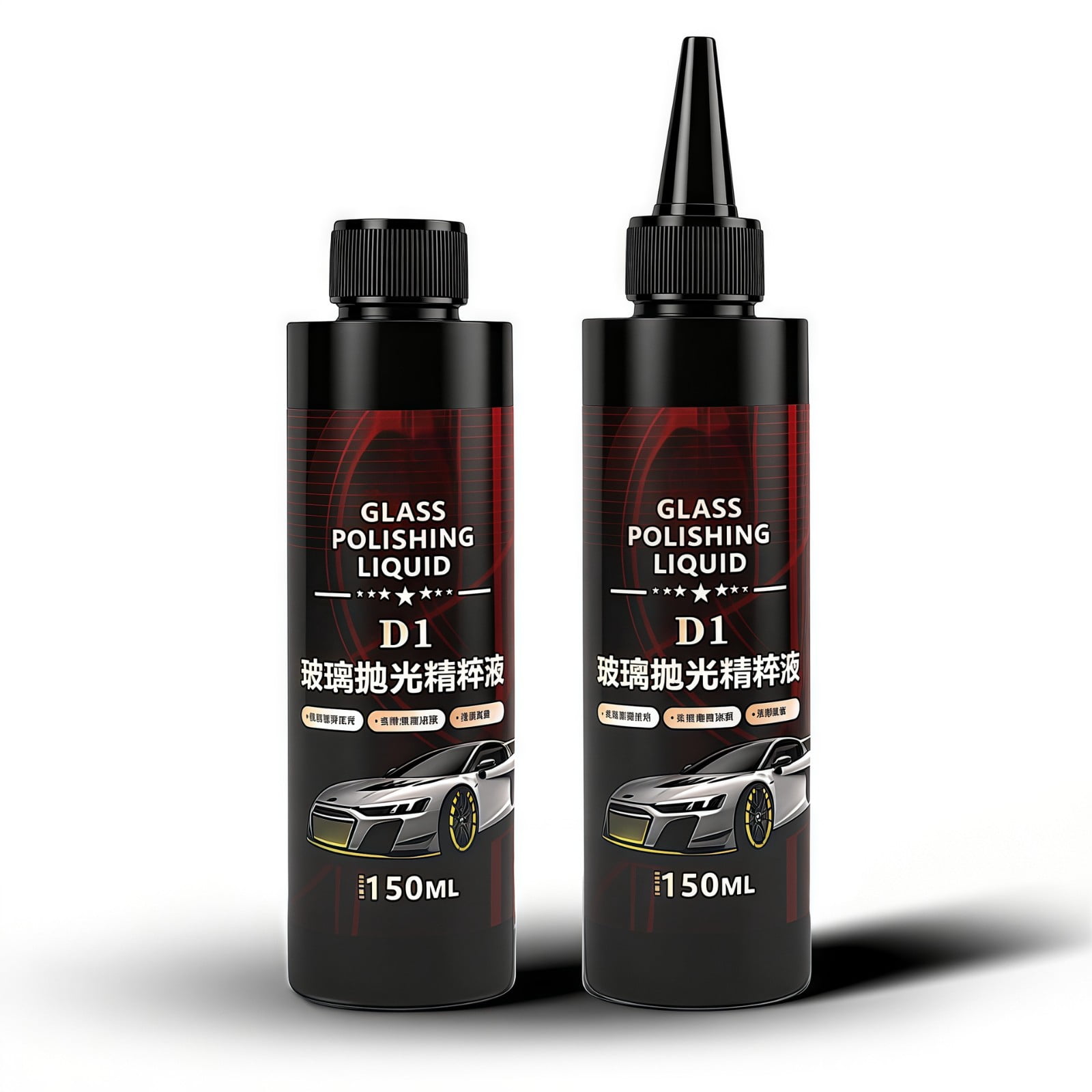 Auto Glass Polishing Solution Oil Film Coating Water Spots Improvement ...