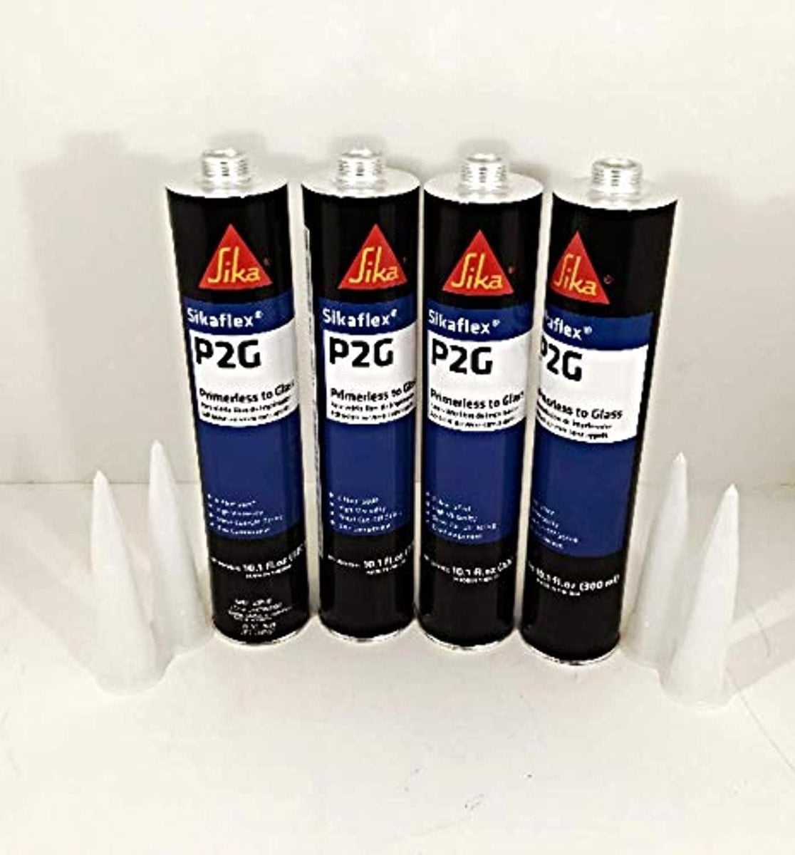 Auto Glass Urethane/Adhesive/ Primerless to Glass 4 Tubes Sika P2G ...