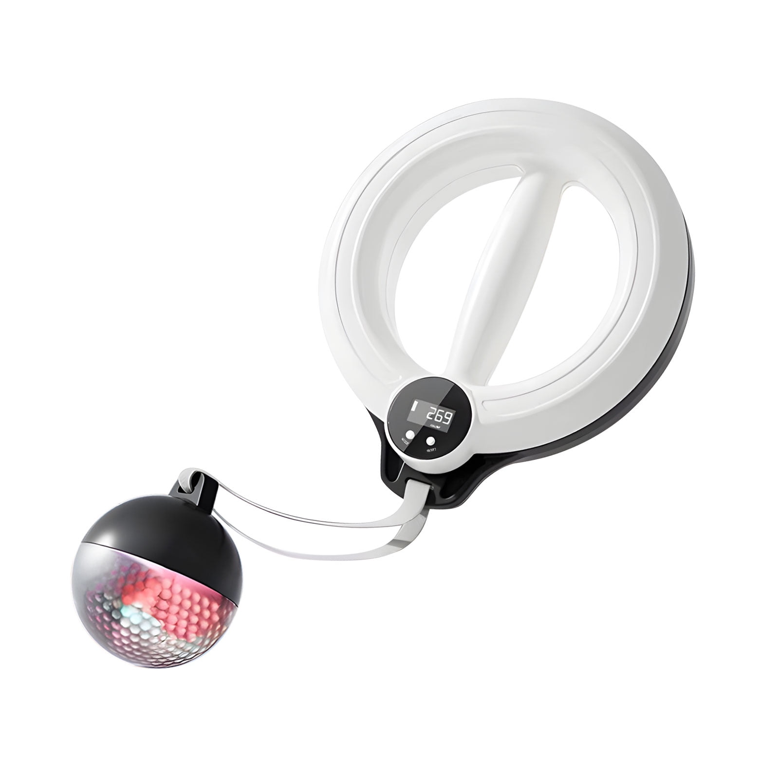 Auto Glowing Exercise Equipment Exercise Wheel Smarted LED Regulable ...