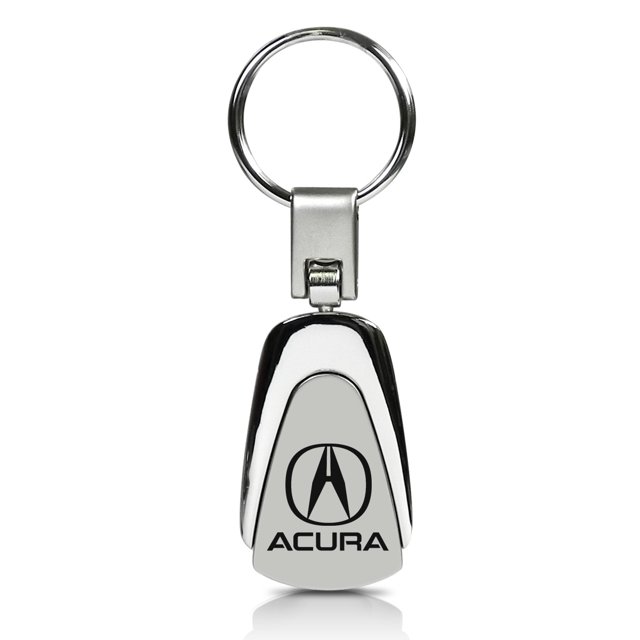 Auto Gold KC3.ACU Key Chain Acura; Teardrop; Chrome; Stainless Steel ...