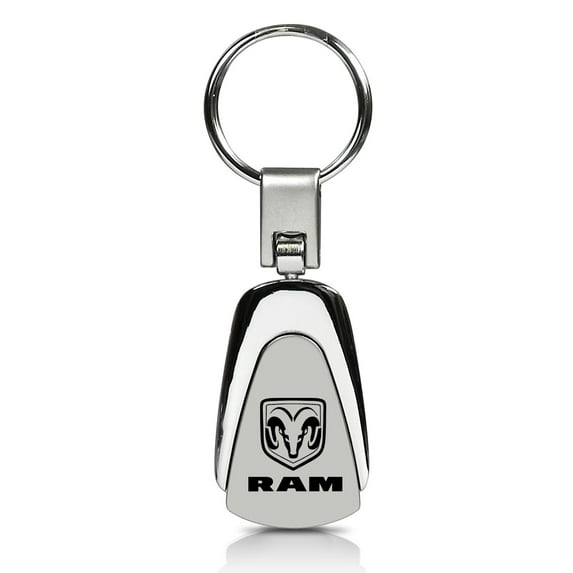 Auto Gold KC3.RAM Key Chain Ram; Teardrop; Chrome; Stainless Steel ...