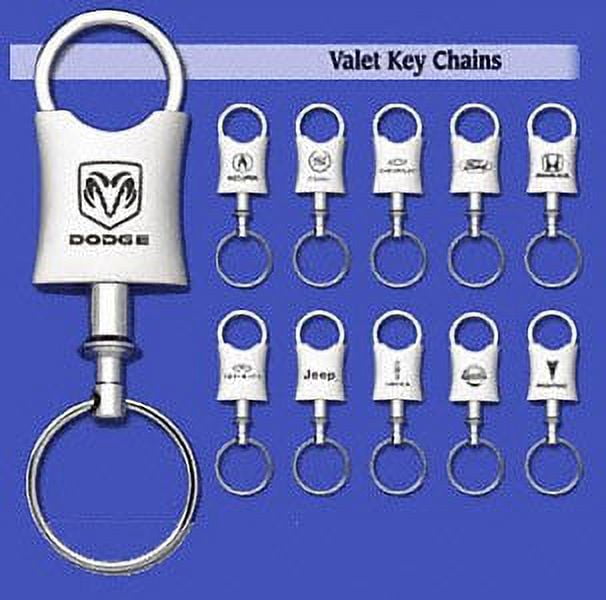 Auto Gold KCV.HON Key Chain Honda; Valet; Satin Chrome; Stainless Steel ...