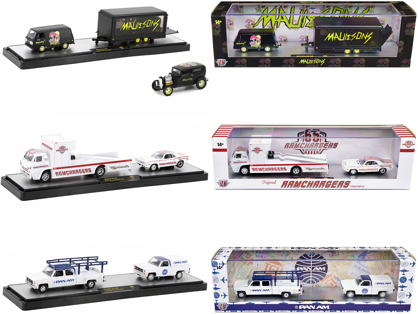 Auto Haulers Set of 3 Trucks Release 66 Limited Edition to 9600 pieces ...