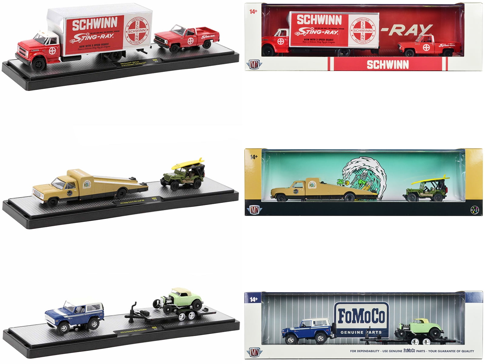 Auto Haulers Set of 3 Trucks Release 68 Limited Edition to 9600 pieces ...