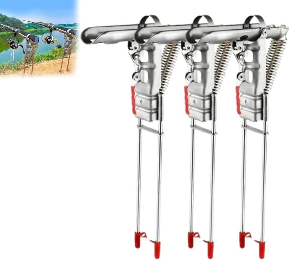 Auto Hook Set Rod Holder, Automatic Deploy Fishing Rod Holder High ...