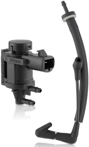 Auto Hub Lock Vacuum Line Tube Check Valve & Vacuum Solenoid Valve Fit ...