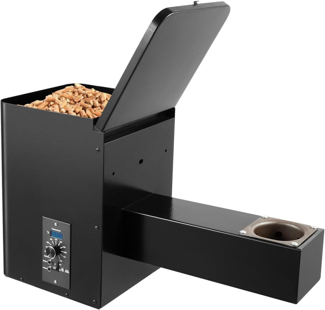 Auto Ignition Pellet Grill Digital Smoker Pellet Electric Hopper ...