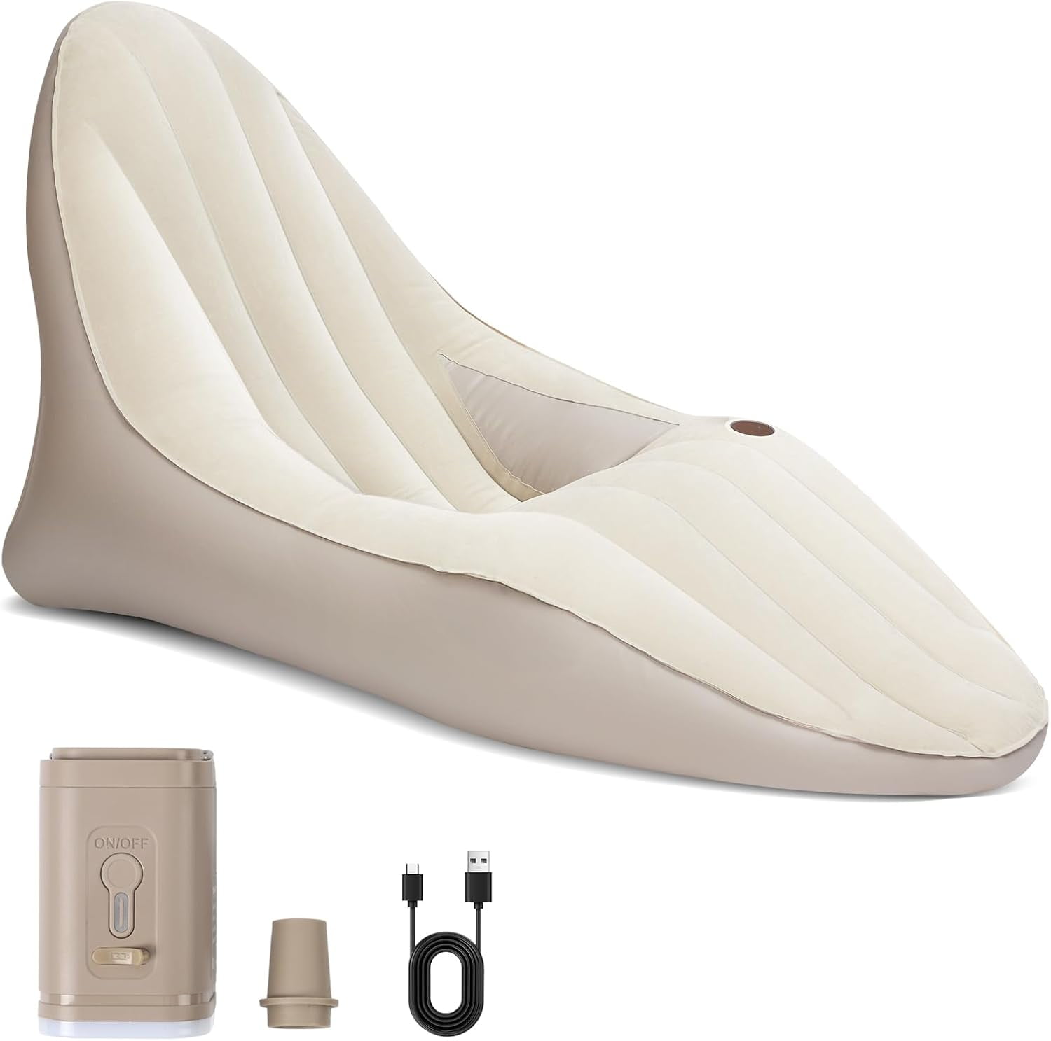 Auto Inflatable and Deflation Air Sofa, Portable Couch, Air Bed, Lazy ...