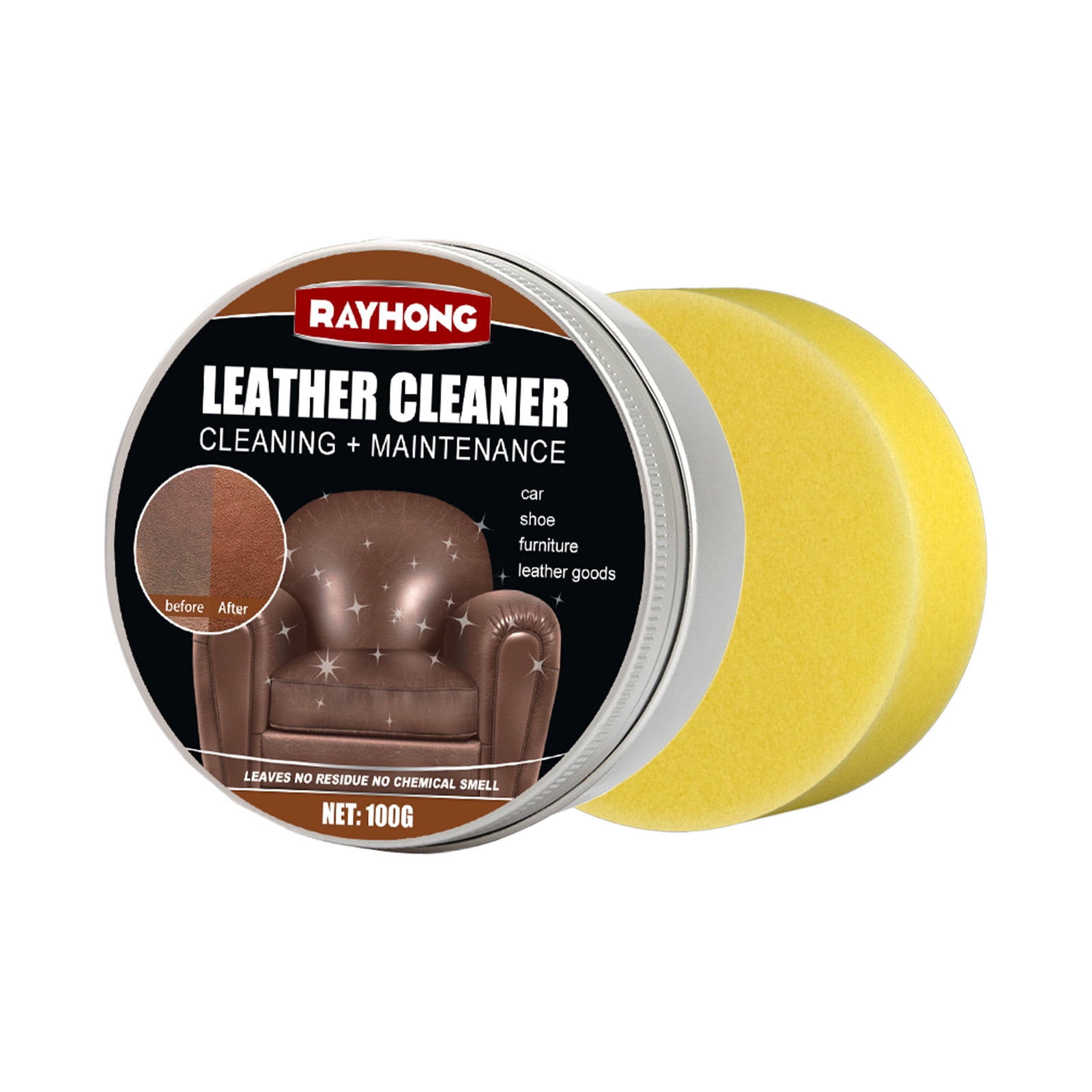 Auto & Leather Renovated Coating Paste Maintenance Agent Leather Repair ...