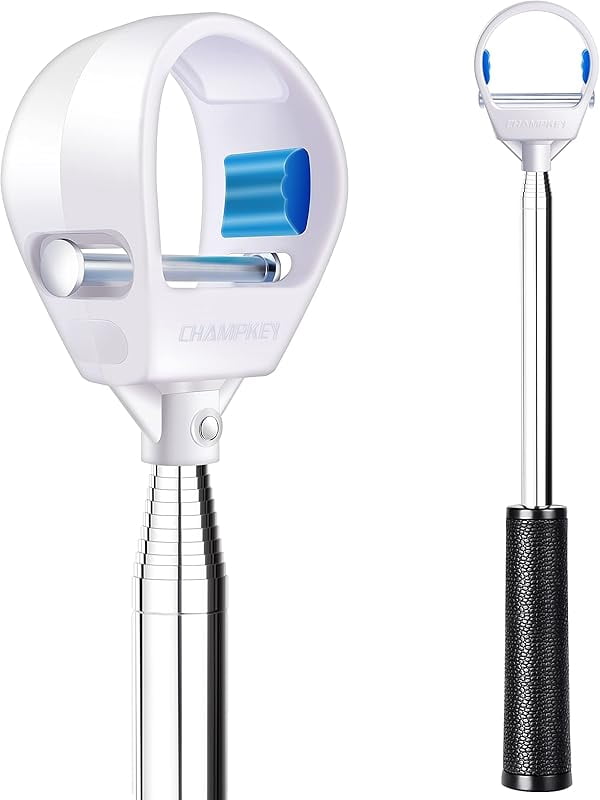 Auto-Locking Mechanism Golf Ball Retriever - Premium Telescopic Golf ...