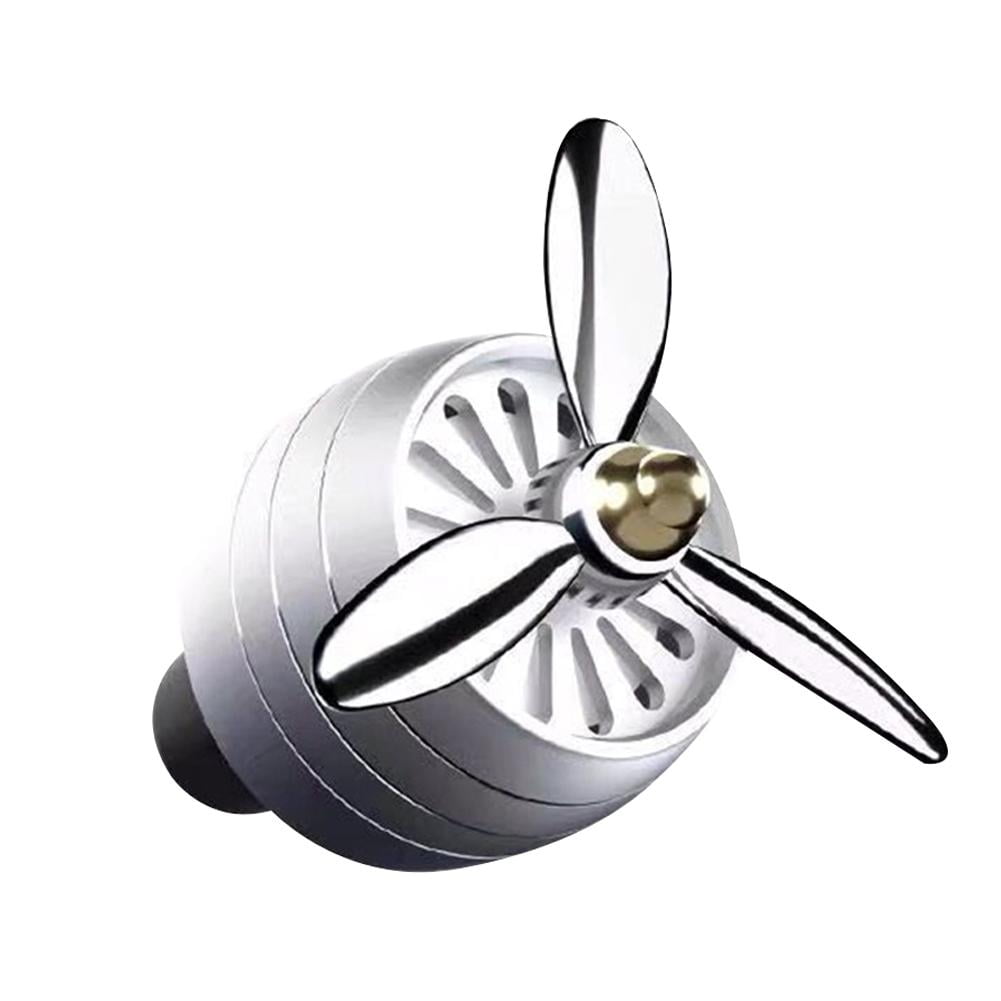 Auto-Lufterfrischer Lüftungsclip LED-Licht Ventilator Aroma-Diffusor ...