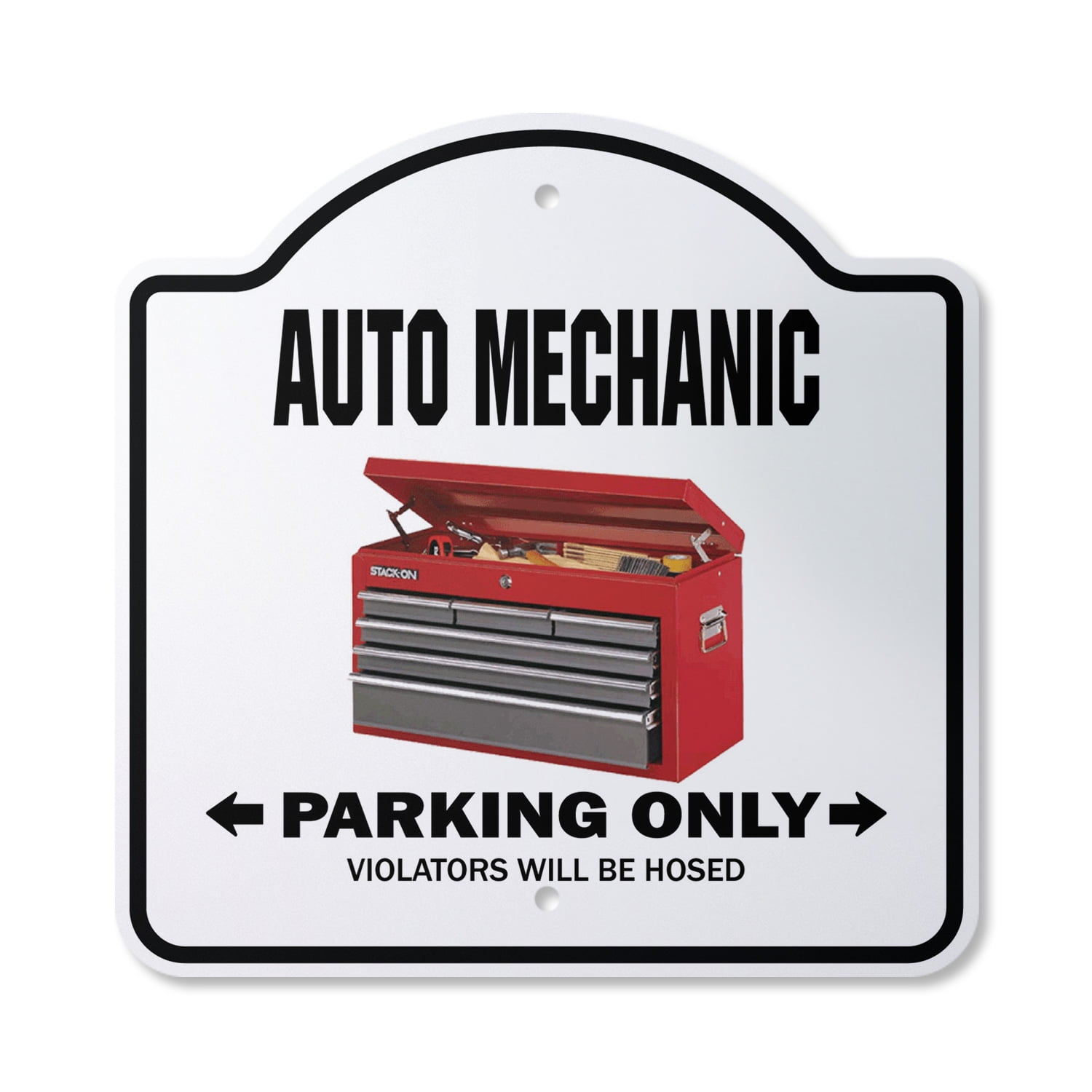 Auto Mechanic 10” x 10” Sign | Indoor/Outdoor Plastic | SignMission ...