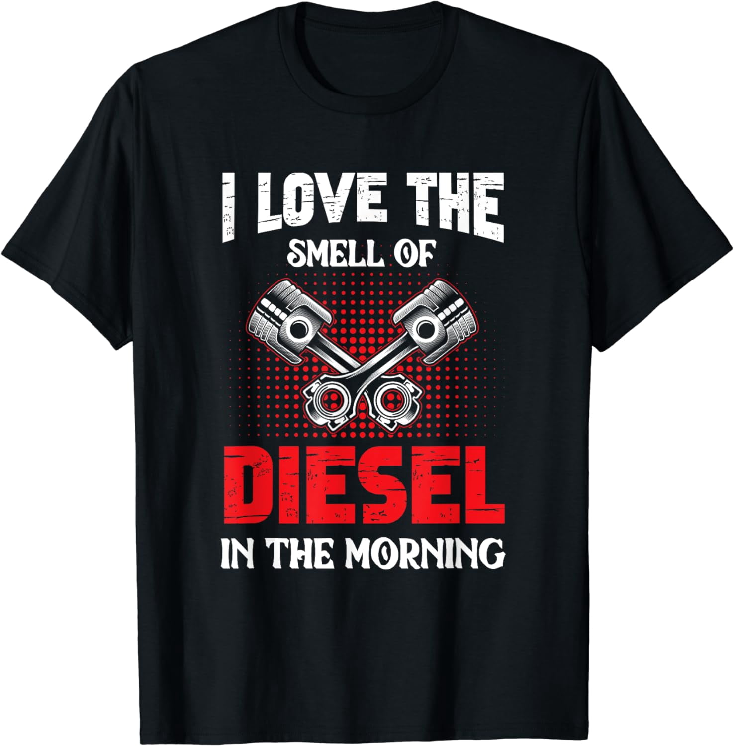 Auto Mechanic I Love The Diesel Smell Mechanical T-Shirt - Walmart.com