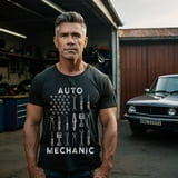 Auto Mechanic T-Shirt Auto Repair Shirt for Mechanics Car Enthusiast ...