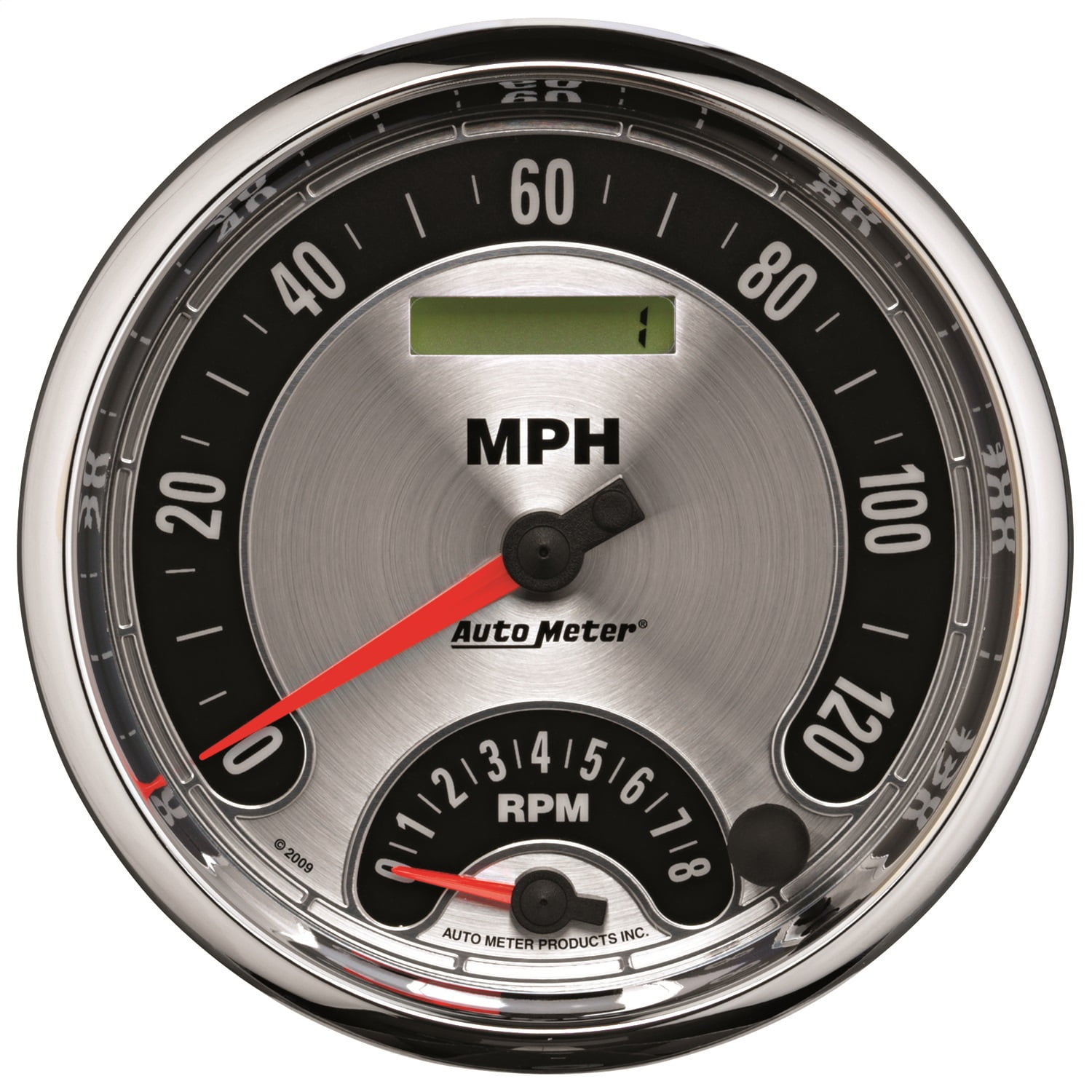 Auto Meter 1295 American Muscle 5 0 - 8000 RPM / 120 mph Tachometer ...