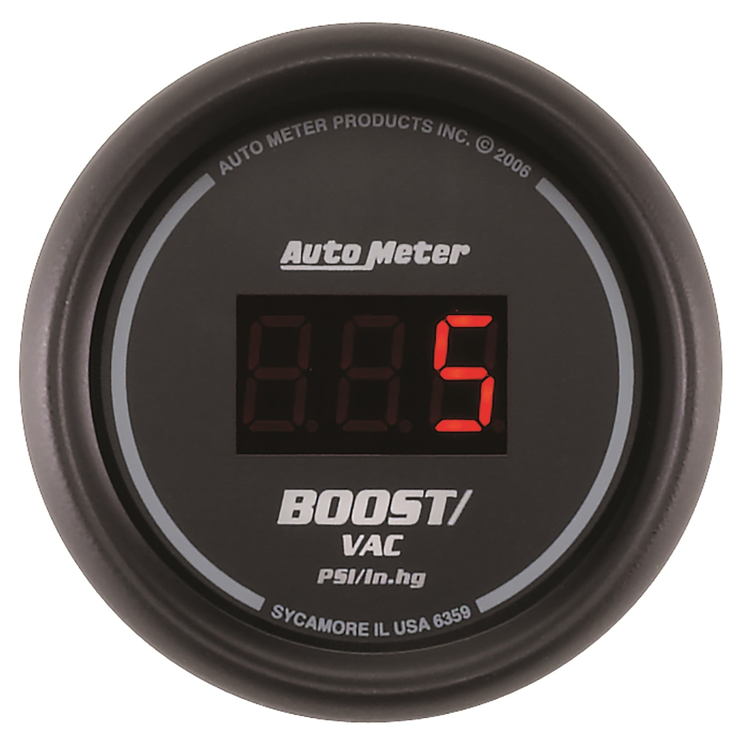 Auto Meter 2-1/16in DG/B Vacuum/ Boost Gauge - Walmart.com