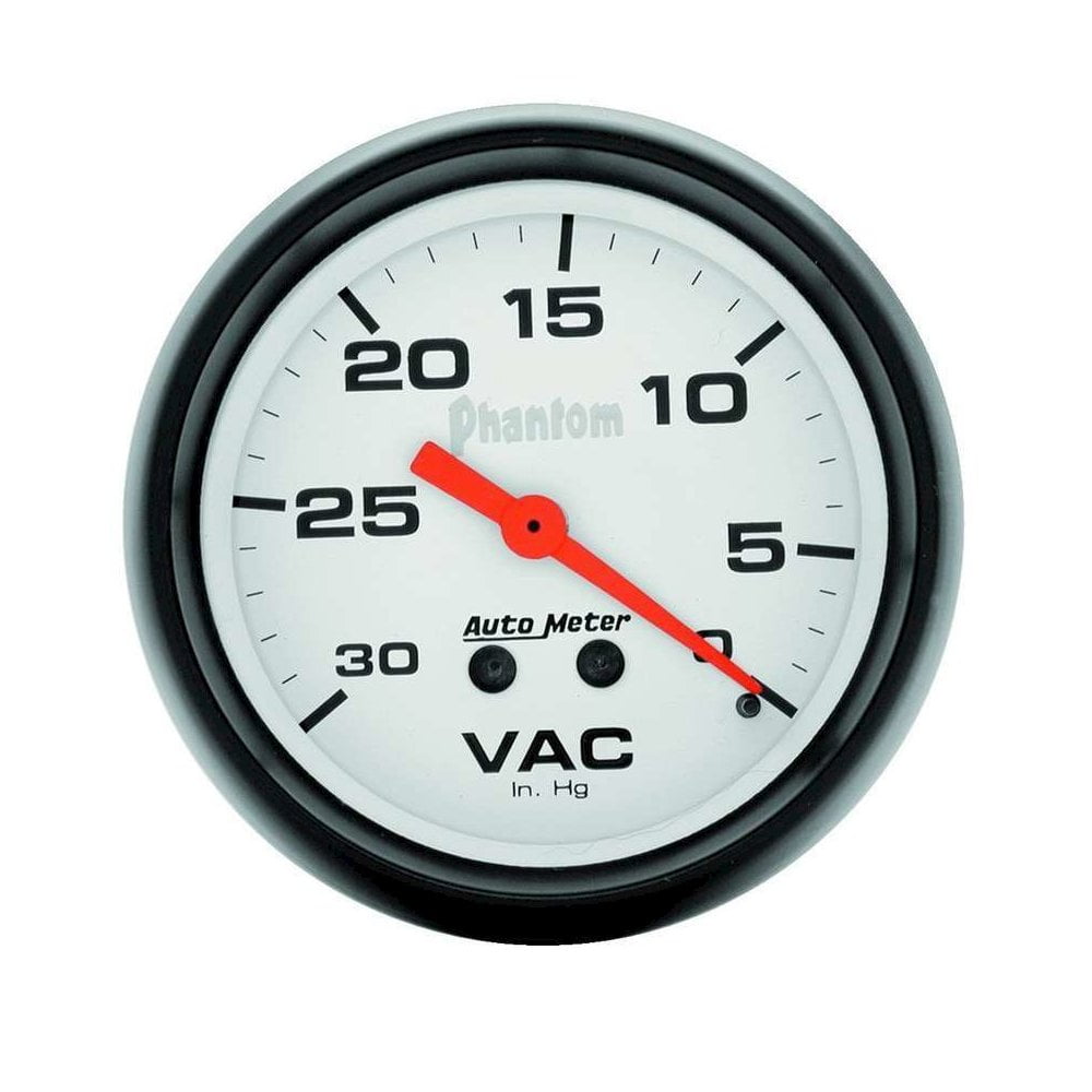 AutoMeter 5884 Phantom Mechanical Vacuum Gauge - Walmart.com