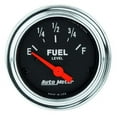 Auto Meter 2517 Traditional Chrome Electric Fuel Level Gauge - Walmart.com