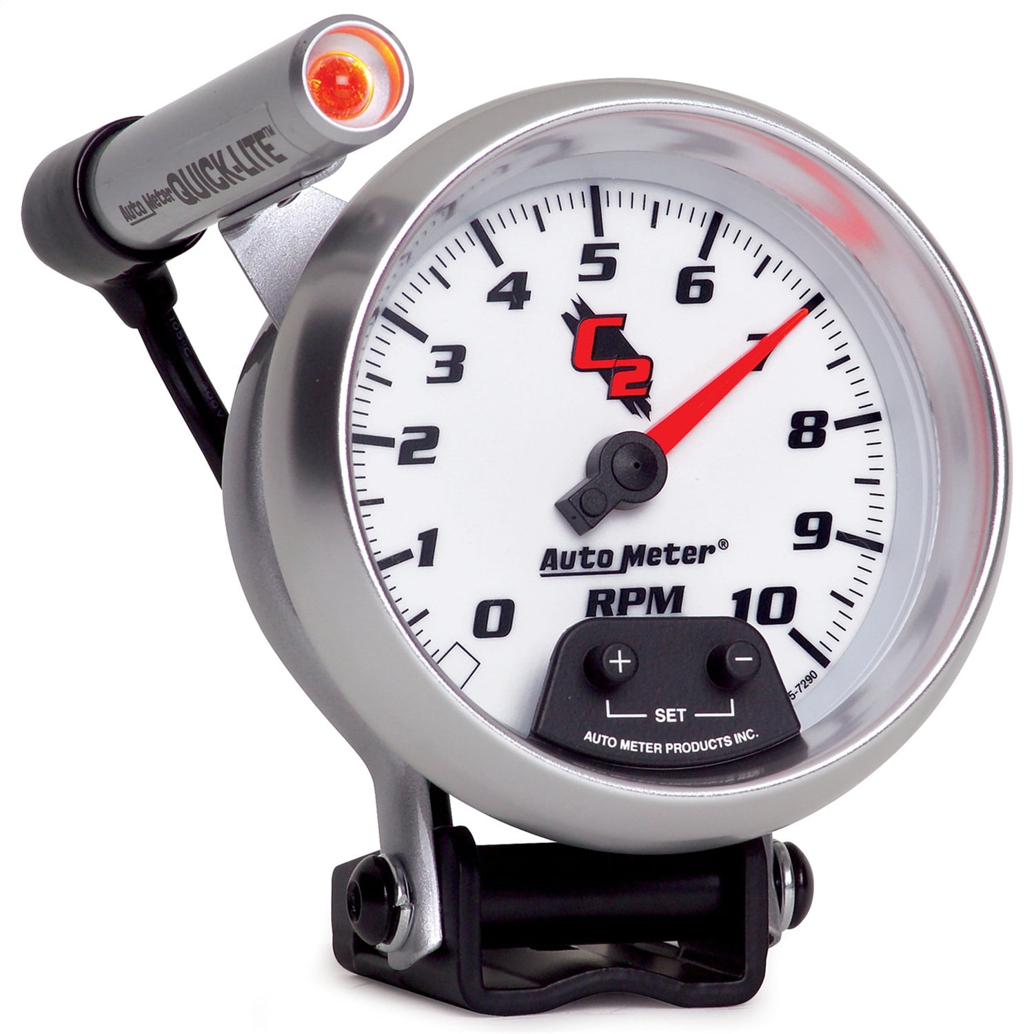 Auto Meter 3-3/8in C2/S Mini-Monster Tach - Walmart.com