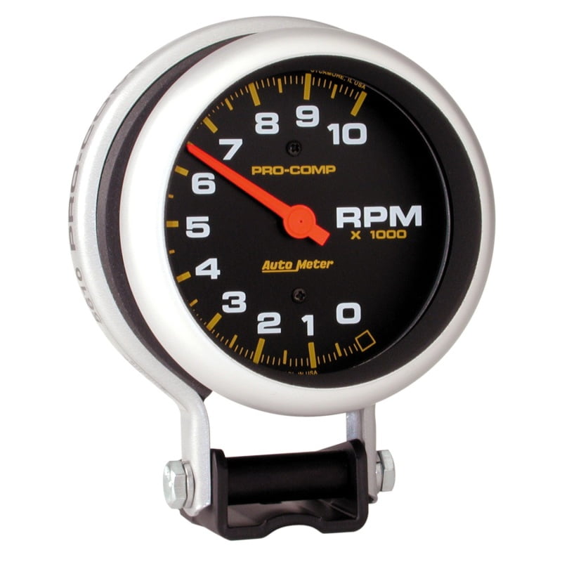 Autometer 5610 Pro-Comp Tachometer, 3-3/4", 10K Rpm, Pedestal - Walmart.com