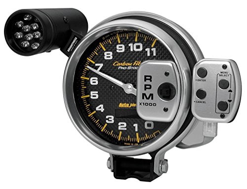 Auto Meter 5in C/F 11000 RPM Pro Stock Tach - Walmart.com