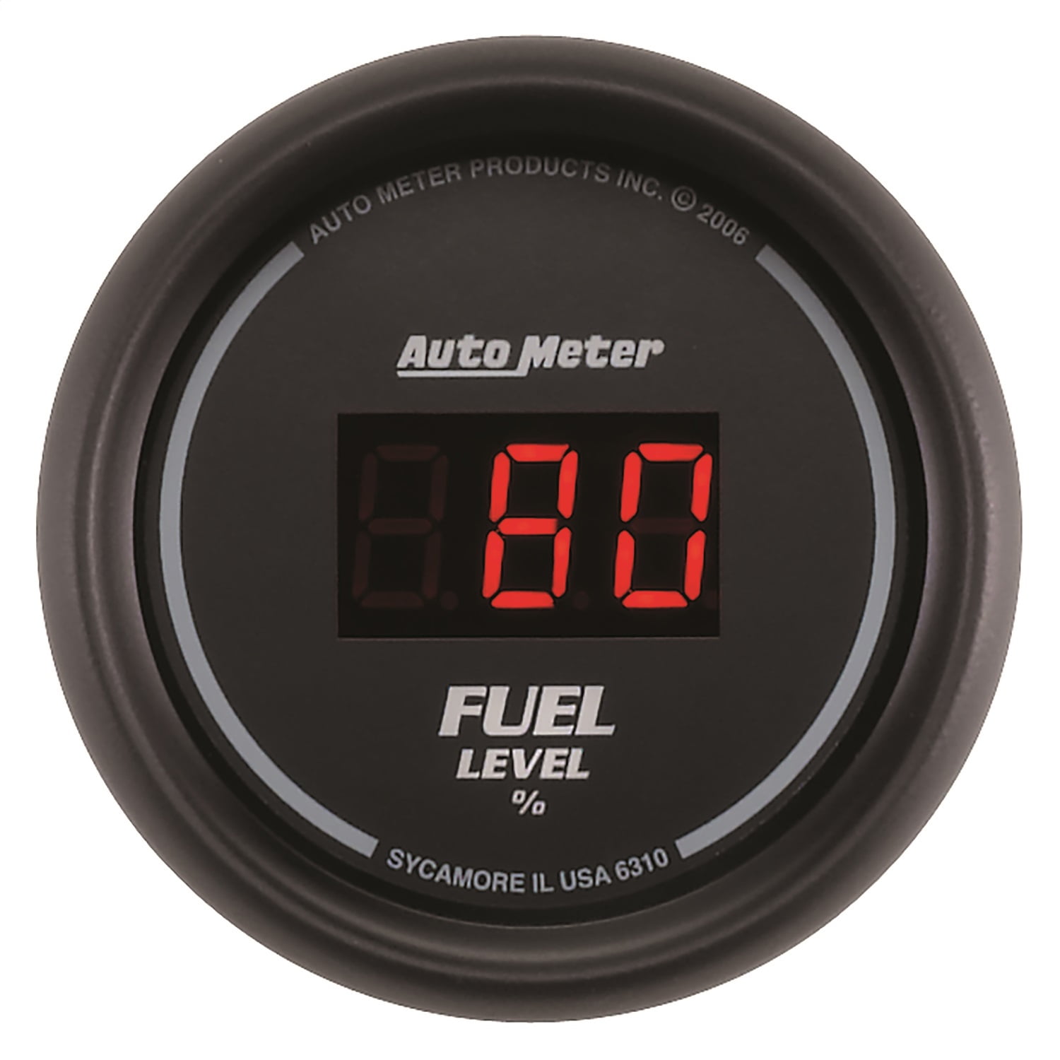 AutoMeter 6310 Sport-Comp Digital Programmable Fuel Level Gauge ...