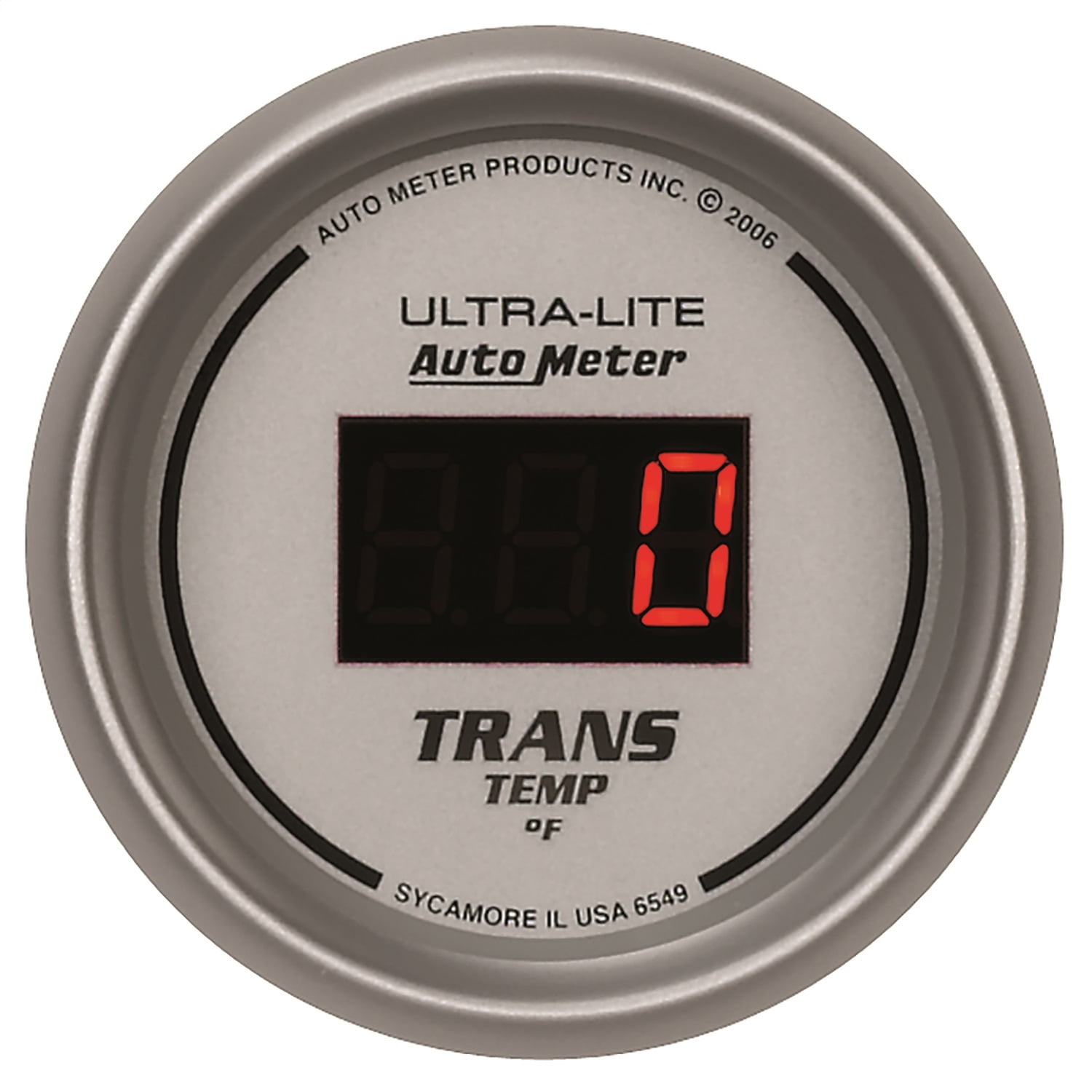 Auto Meter 6549 Ultra-Lite Digital Transmission Temperature Gauge ...