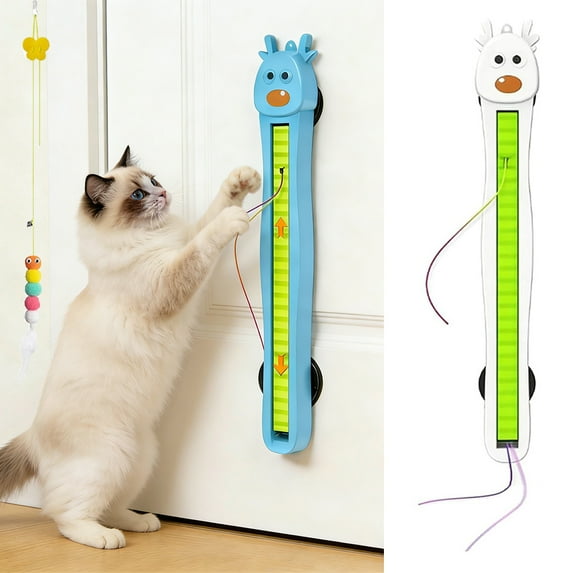 Auto Motion Flying Rope Cat Toy, Automatic Electric Wall Mounted ...