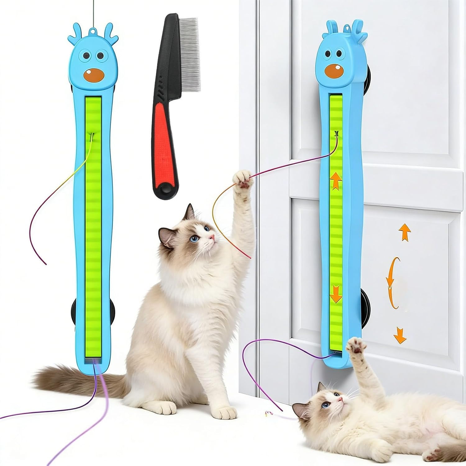 Auto Motion Flying Rope Cat Toy,Automatic Electric Wall Mounted ...