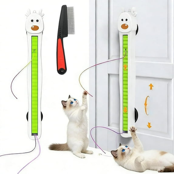Auto Motion Flying Rope Cat Toy,Automatic Electric Wall Mounted ...