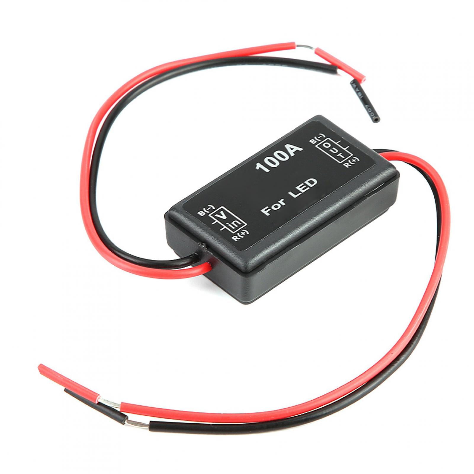 Auto Motorcycle LED Pulsing Strobe Flash Light Switch Module Rear Brake ...