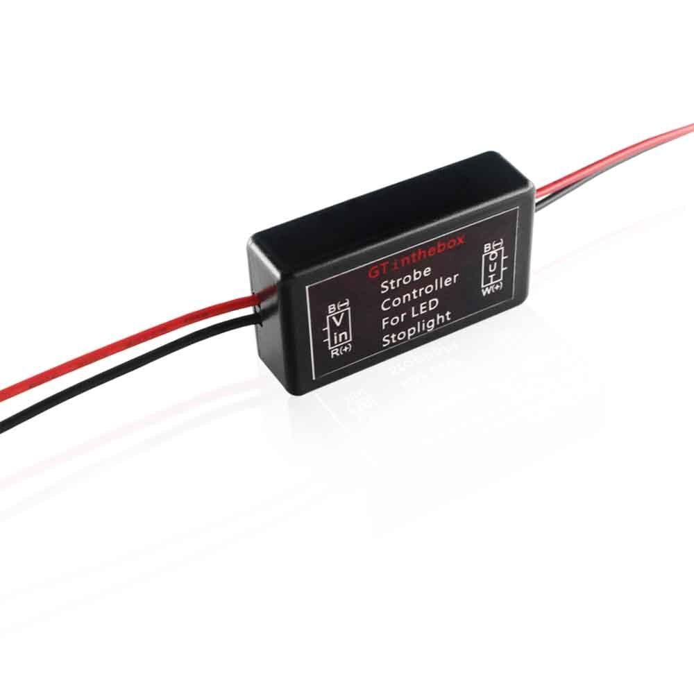 Auto Motorcycle Rear Brake Stop Light Pulse Strobe Flash switch Module ...