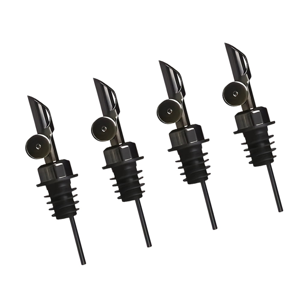 Auto Opening Wine Pourer Leak Proof Spouts Premium Nonrust Steel ...