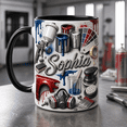 Auto Paint Mug 2D Printed 3D Effect Paint and Body Shop Gift for Sophia ...