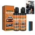 Auto Plastic Restorer Kit, Black Lotion for Car Interior Plastic, Trim ...