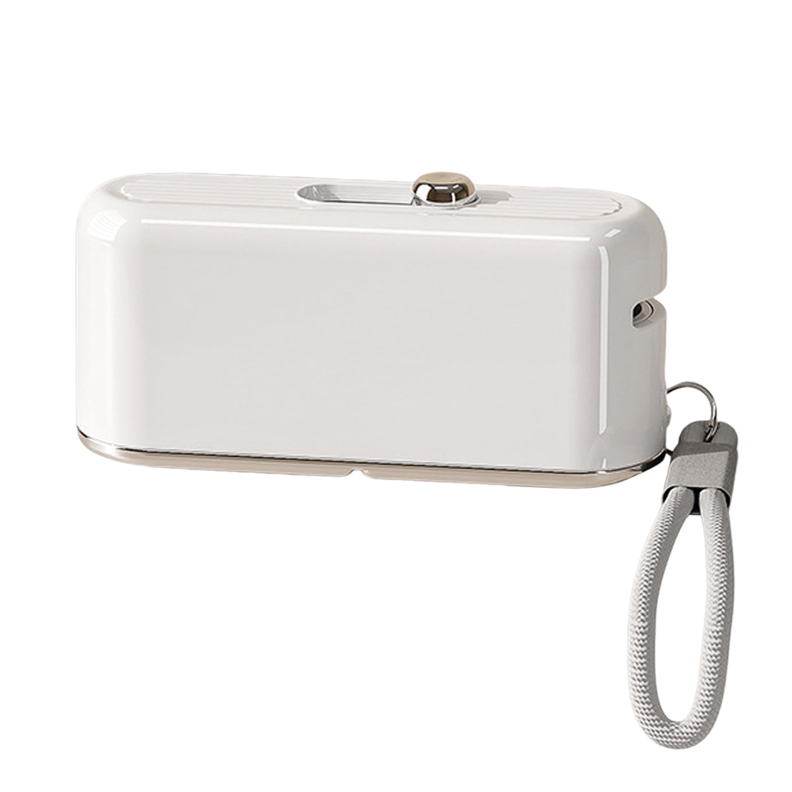Auto-Pop Dental Floss Pick Holder - Refillable Travel Floss Container ...