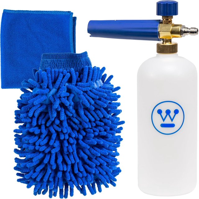 Auto Pressure Washer Accessory Kit; Auto Foam Soap Cannon with Quick ...