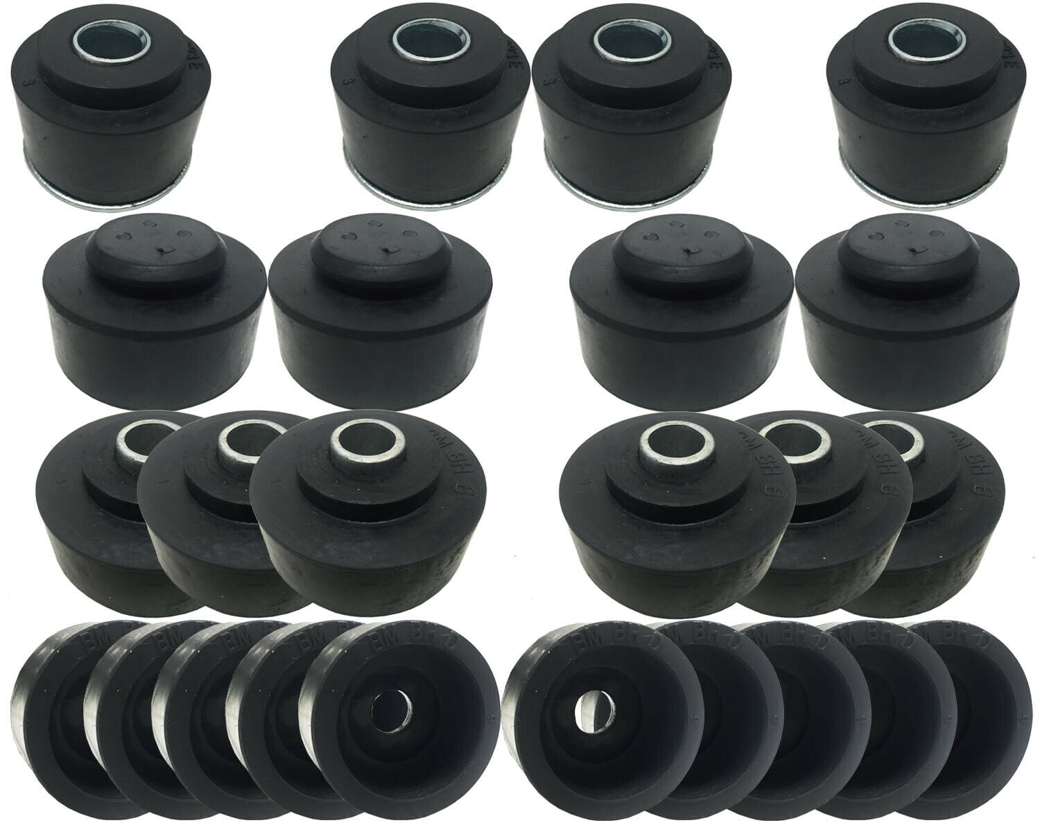 Auto Pro USA Body Mount OE Style Rubber Bushing and Hardware Kit ...