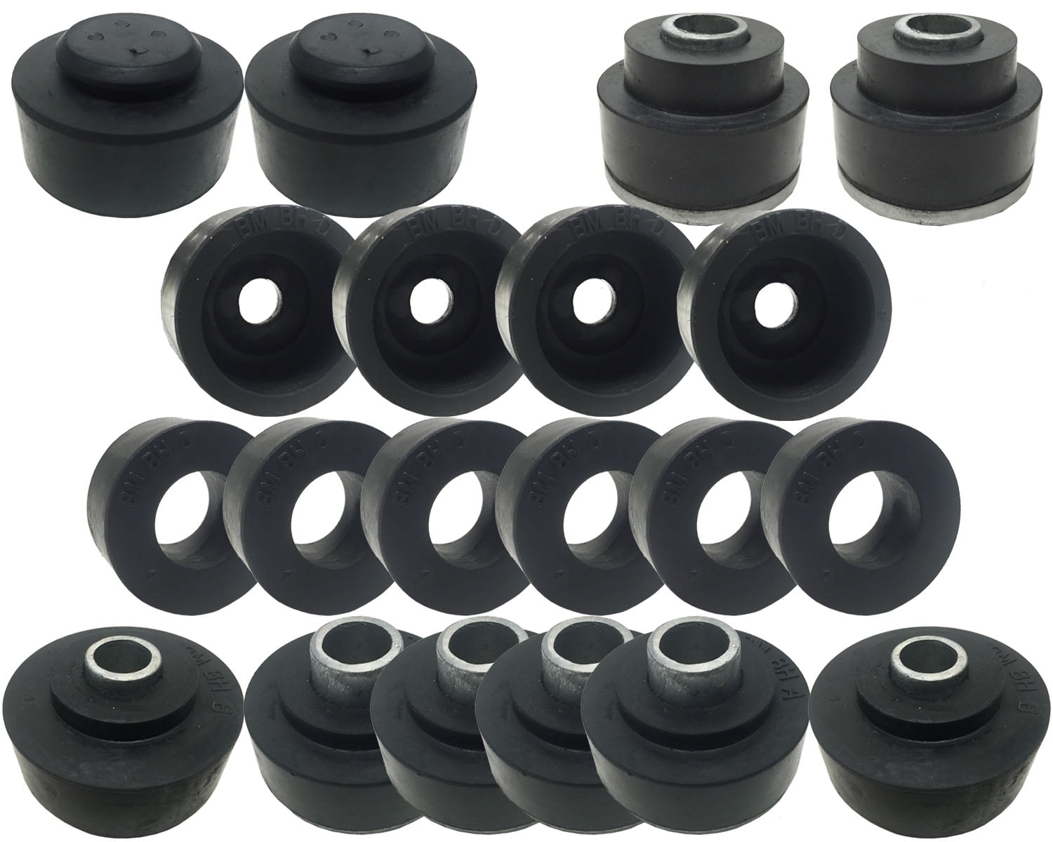 Auto Pro USA Body Mount OE Style Rubber Bushings 1969-1970 Impala Sedan ...