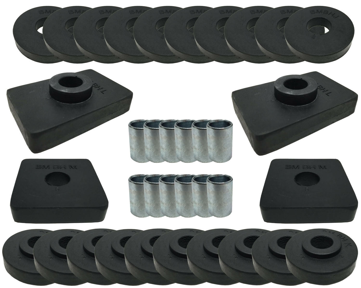 Auto Pro USA Body Mount OE Style Rubber Bushings Compatible with Impala ...