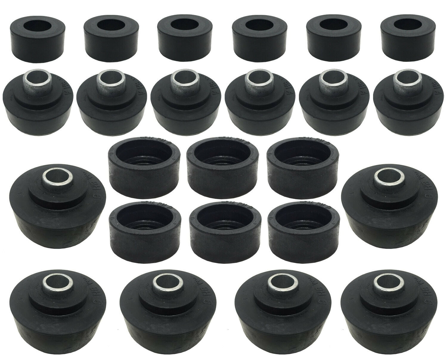 Auto Pro USA Body Mount OE Style Rubber Bushings Compatible with Impala ...