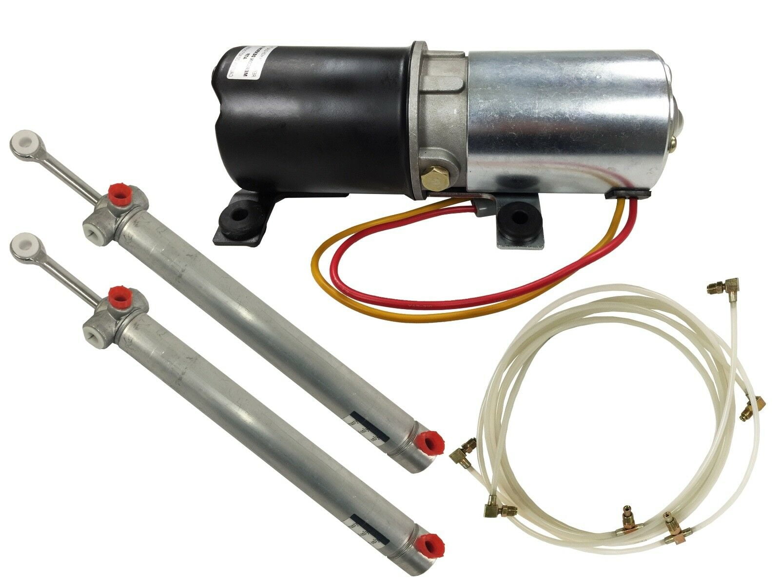 Auto Pro USA Convertible Top Kit includes 2 Cylinders, 2 Hoses, 1 Motor ...