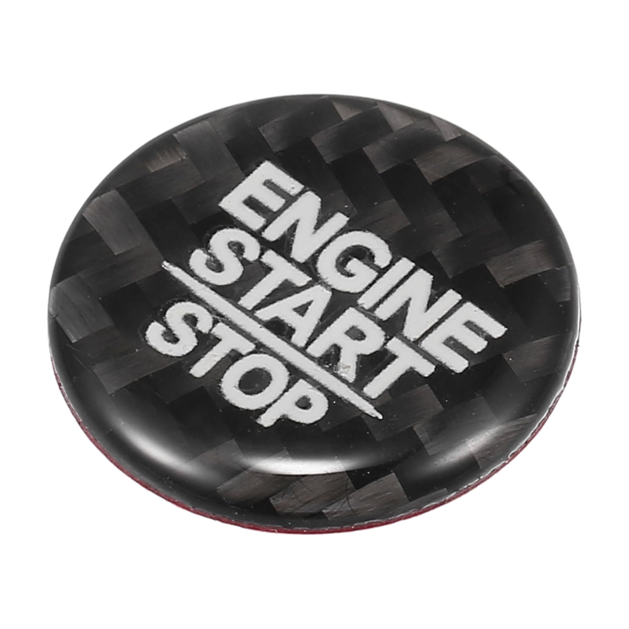 Auto Push Start Button Cover Car Engine Start Button Cover Trim for ...