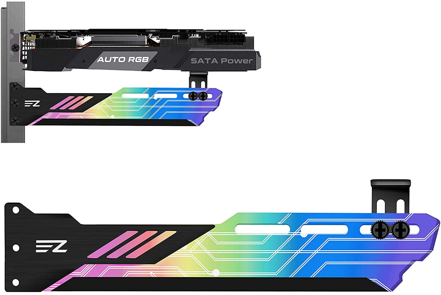 Auto RGB GPU Holder Colorful RGB Graphics Card GPU Support Video Card ...